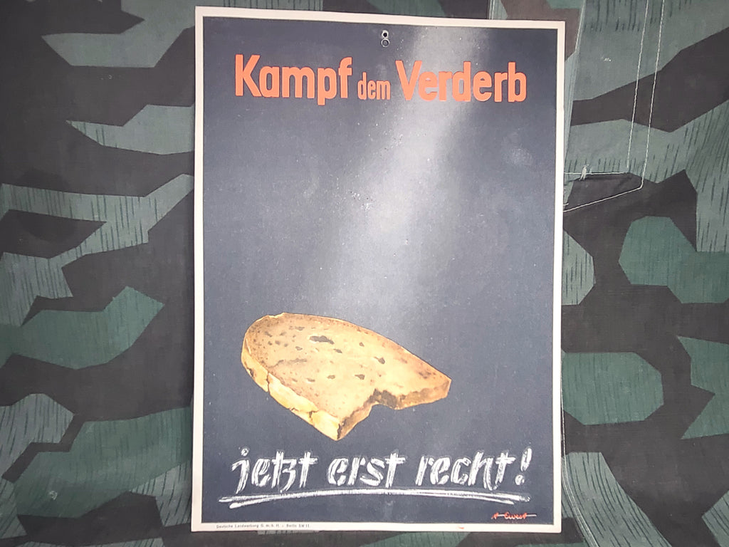 Original "Kampf Dem Verderb!" Poster