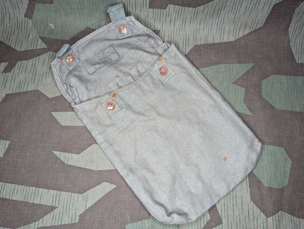 Original Late War Cloth Gas Cape Pouch