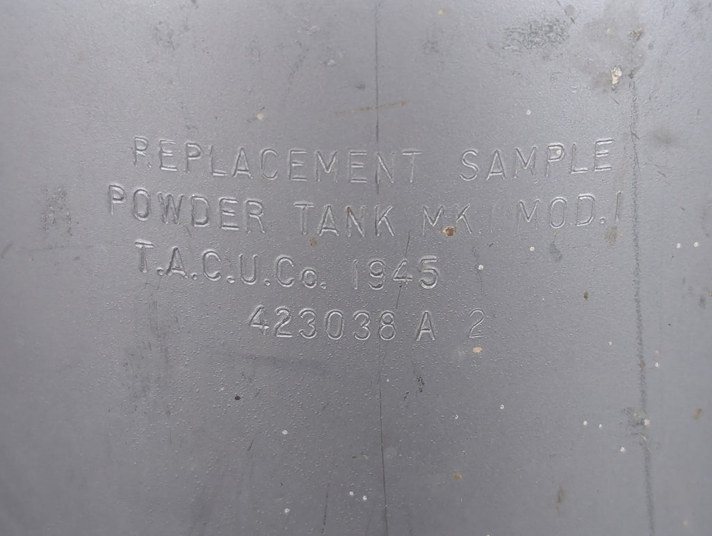 US Navy Replacement Sample Powder Tank