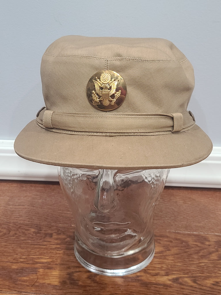 WAC Enlisted Khaki Hobby Hat (AS-IS) Size 22