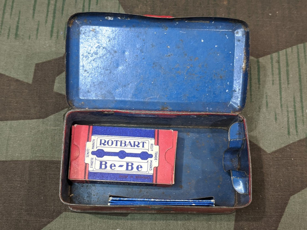 Rotbart Mond-Extra Razor Tin and Blades