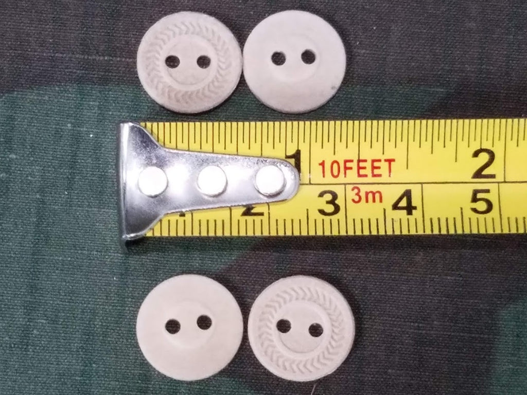 Original Paper Buttons 14 mm (Set of 10)