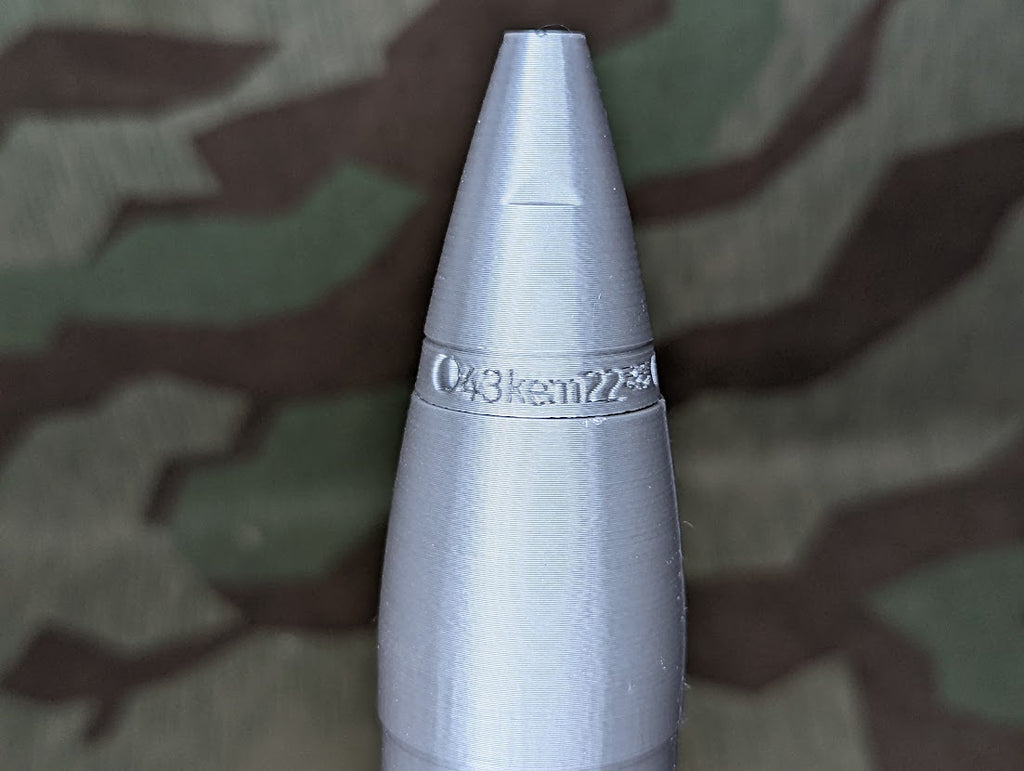 DIGITAL DOWNLOAD German 37mm Flak Round .STL Print Files