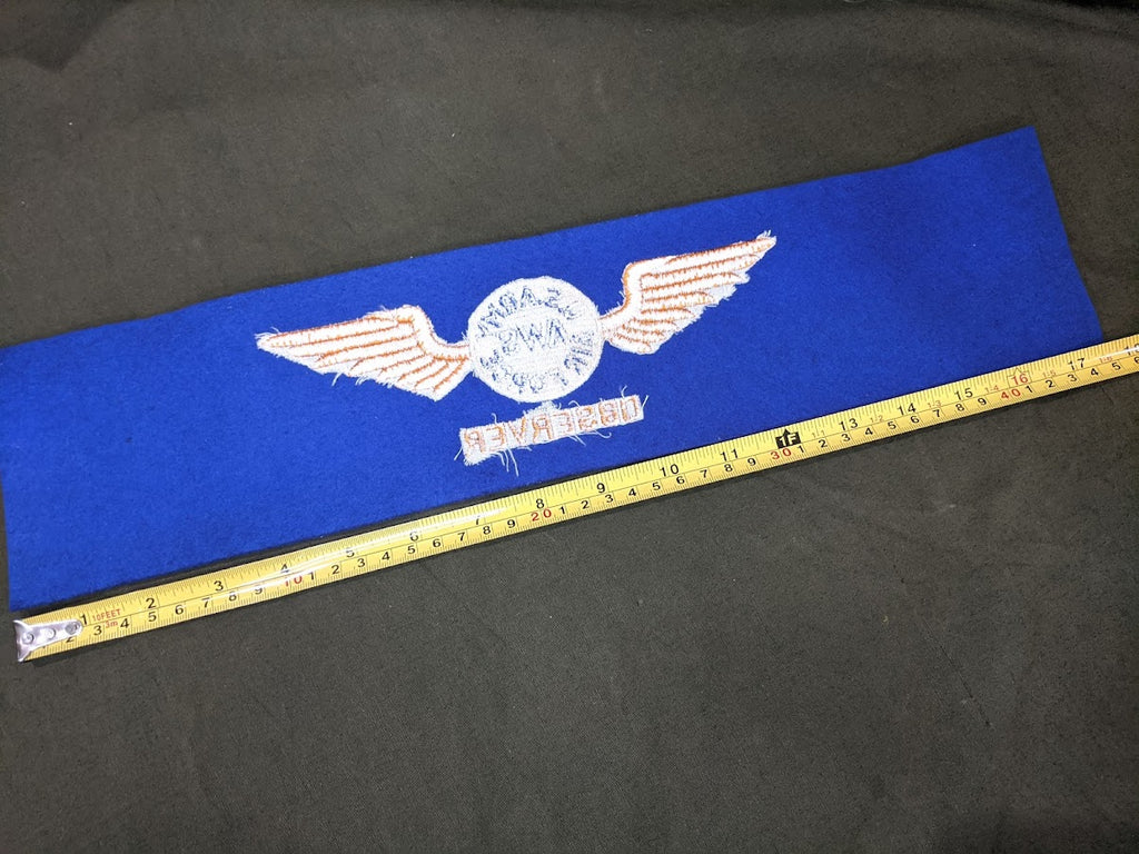 US Army Air Force Observer Armband