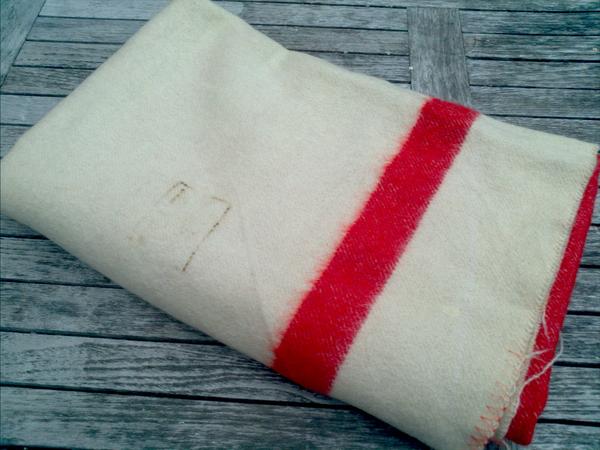 Original Marked WWII German Army Blanket