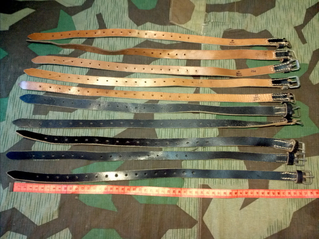 Original WWII German Equipment Straps
