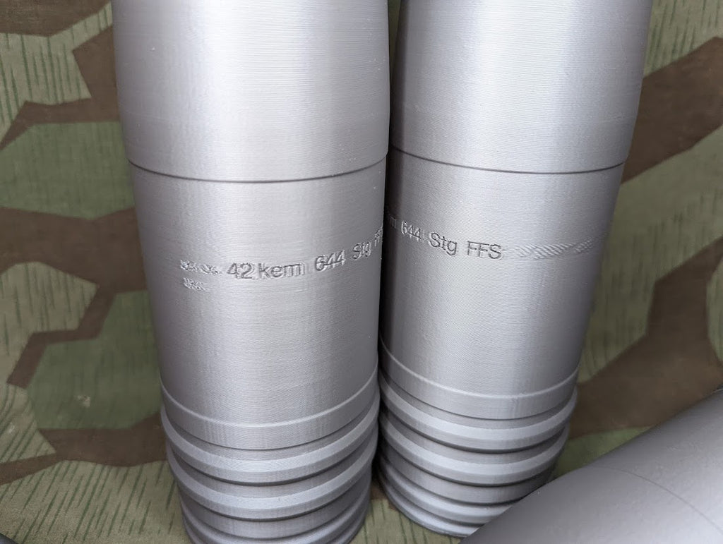 3D Flak 88 Shell 2 Parts - PLA