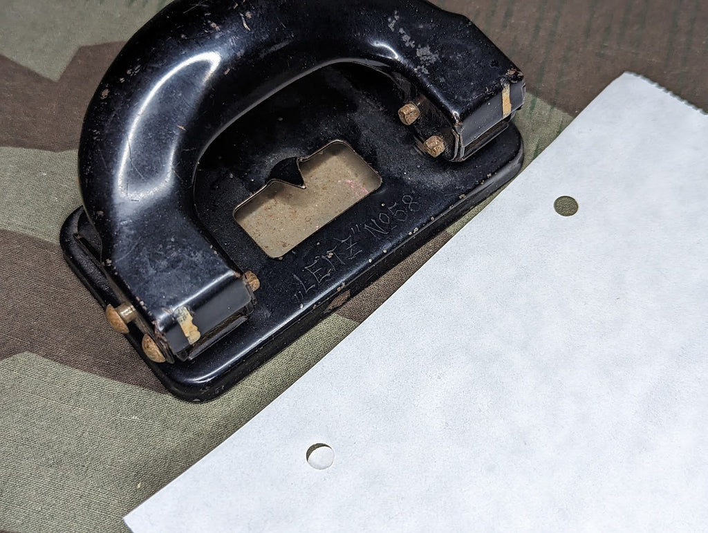Leitz No.58 2 Hole Punch (as-is)