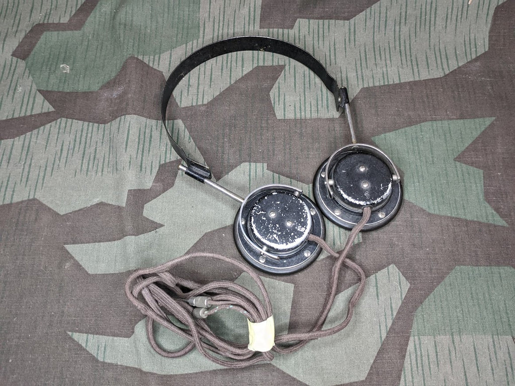 Siemens Vintage WWII German Headphones WORKING
