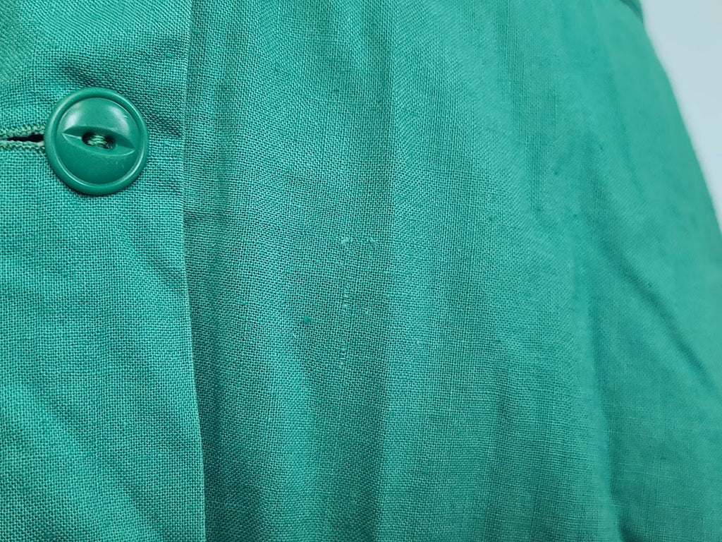 Green Work Dress (B-41" W-34" H-41")