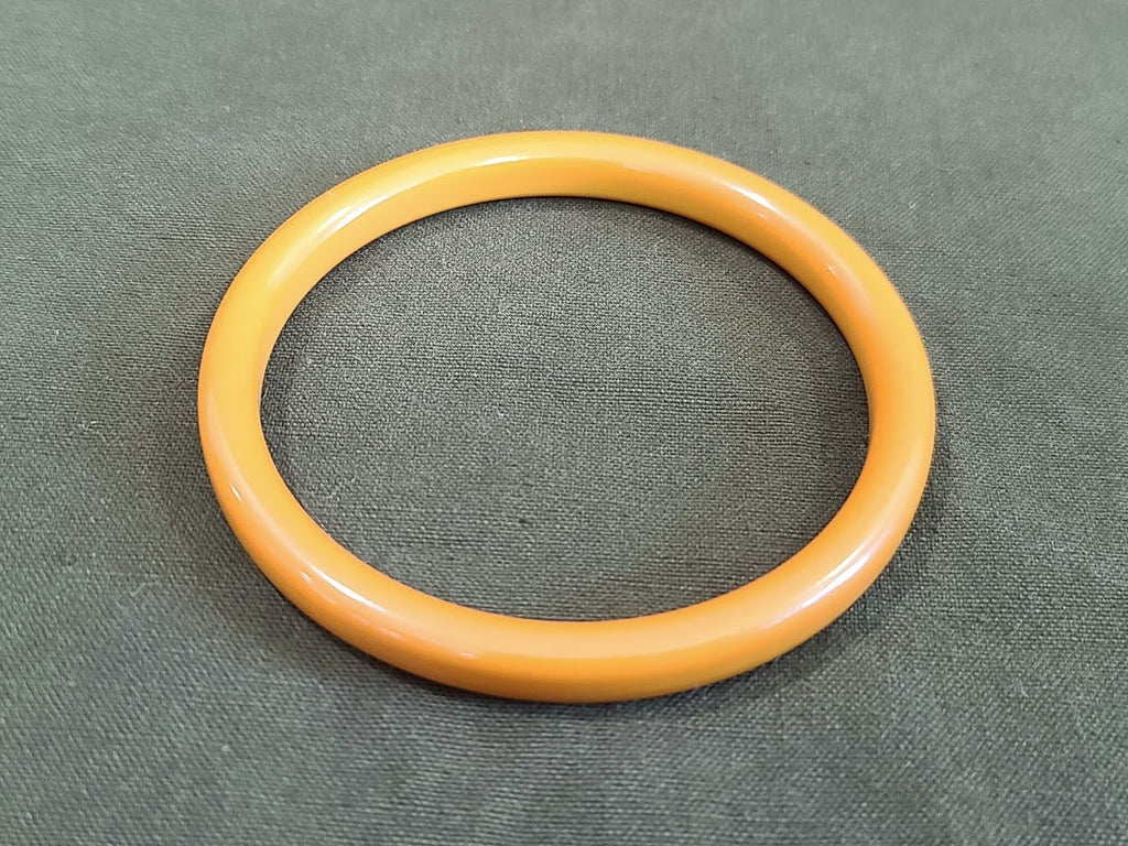 Vintage Butterscotch Bakelite Bangle Bracelet