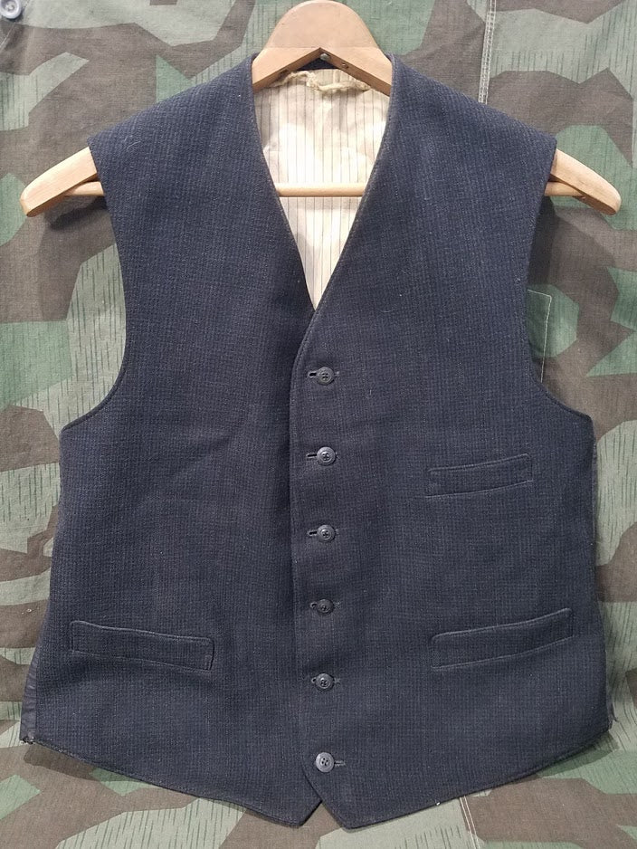 Vintage 1930s / 1940s German Men's Civilian Vest