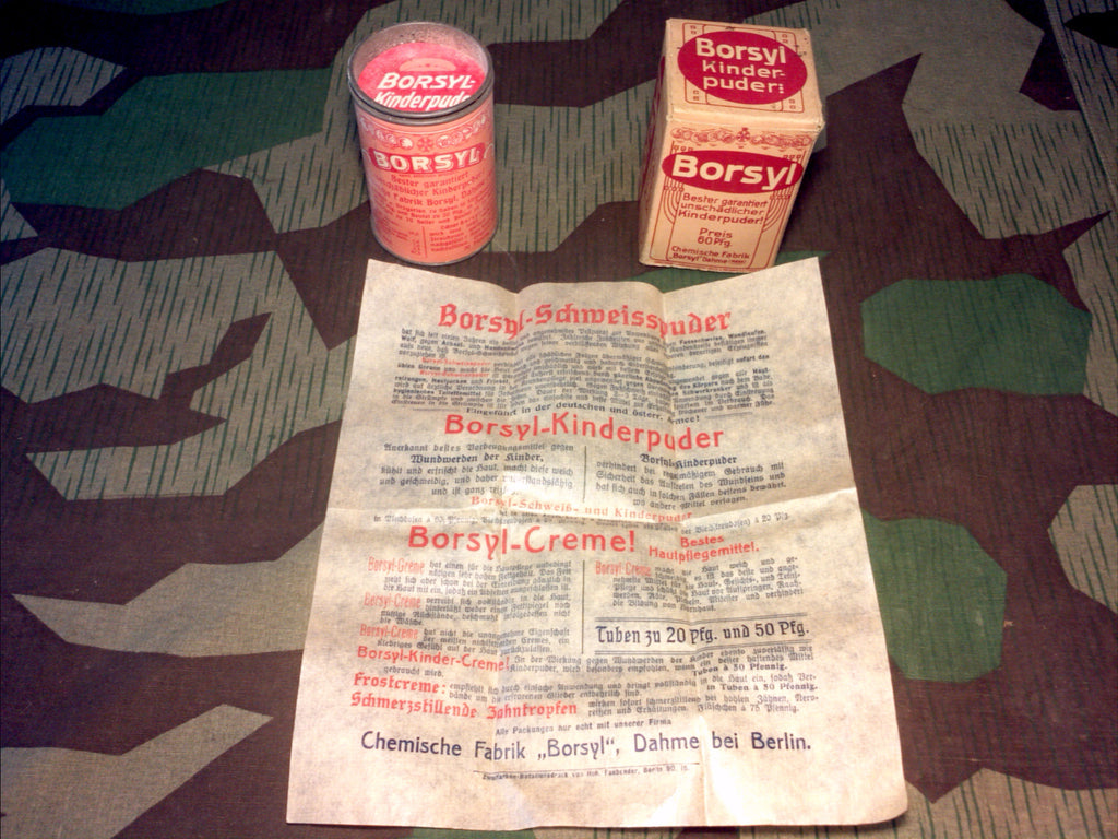 Vintage German 1930s/1940s Borsyl Kinder Puder