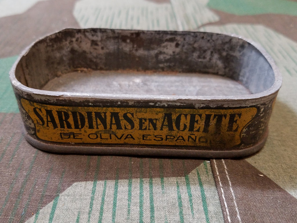 Vintage WWII-era Spanish Sardine Tin