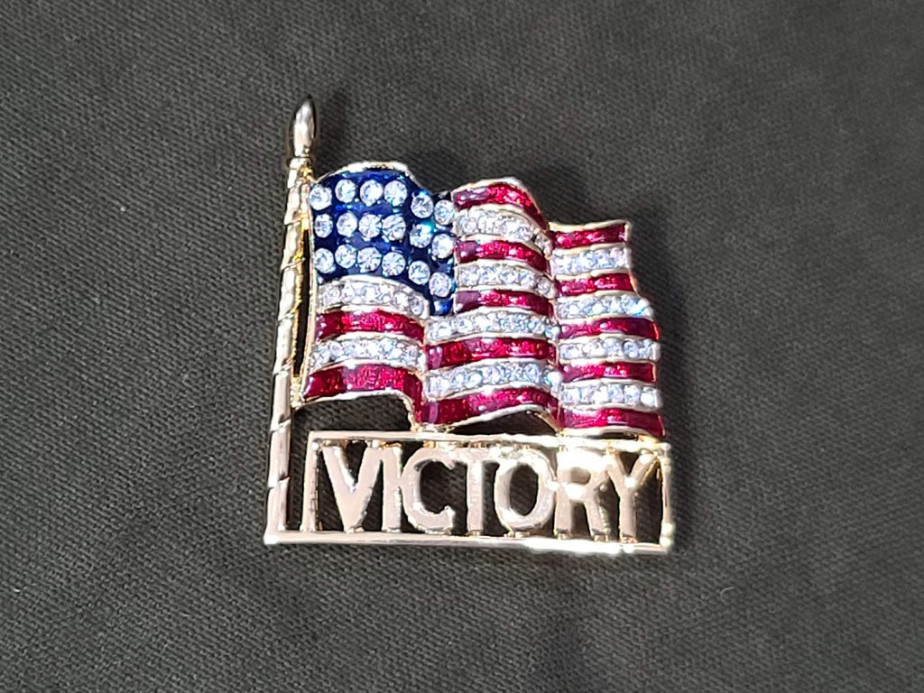 Repro Victory Flag Pin