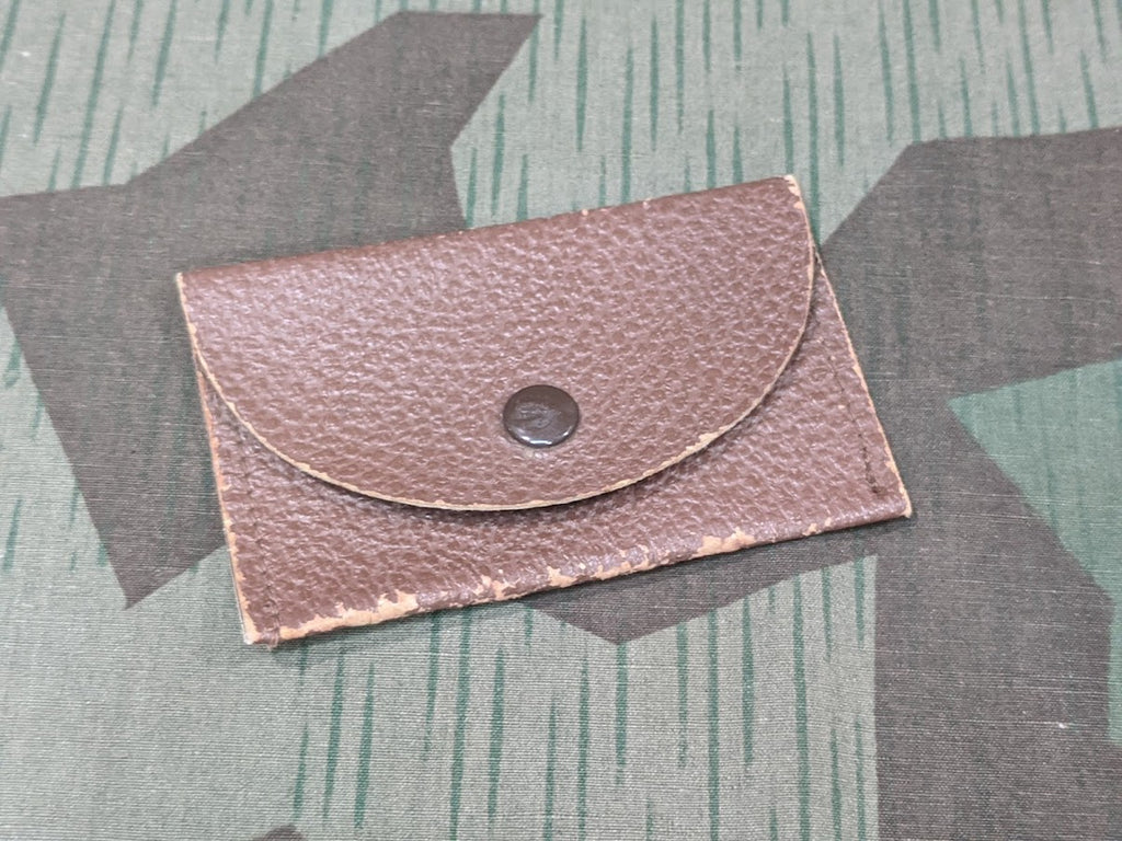 Original WWII German ID Disc Pouch