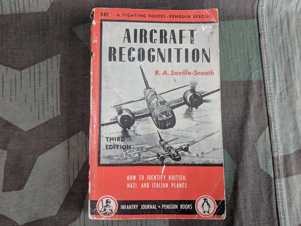 WWII 1943 Aircraft Recognition Book R.A. Saville-Sneath