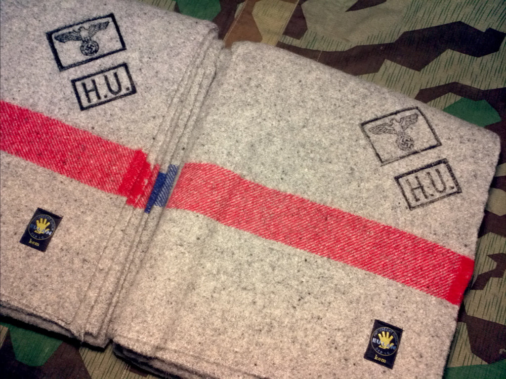 WWII German Army Blanket - Reroduction Wehrmacht Heer Wool