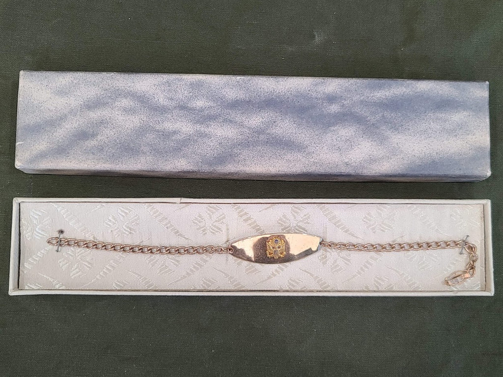 WWII US Army Sweetheart Bracelet in Box