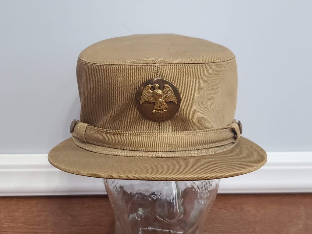 WWII US Women's Army Corps WAC Khaki Uniform Hobby Hat