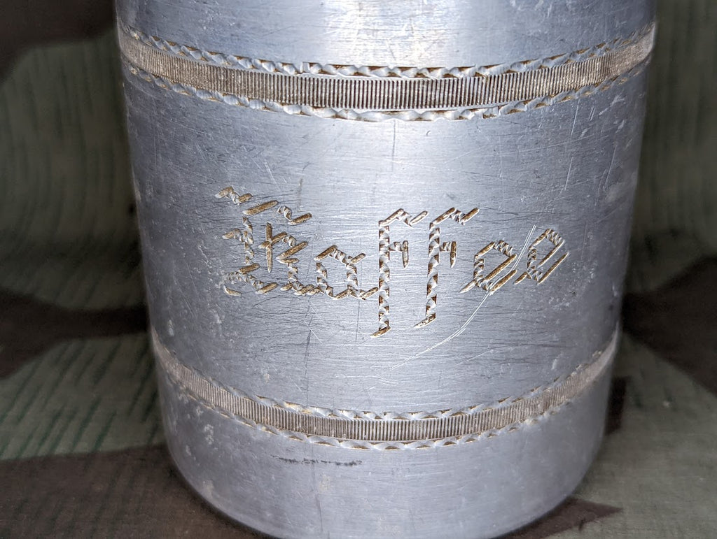 Aluminum Kitchen Kaffee Coffee Can