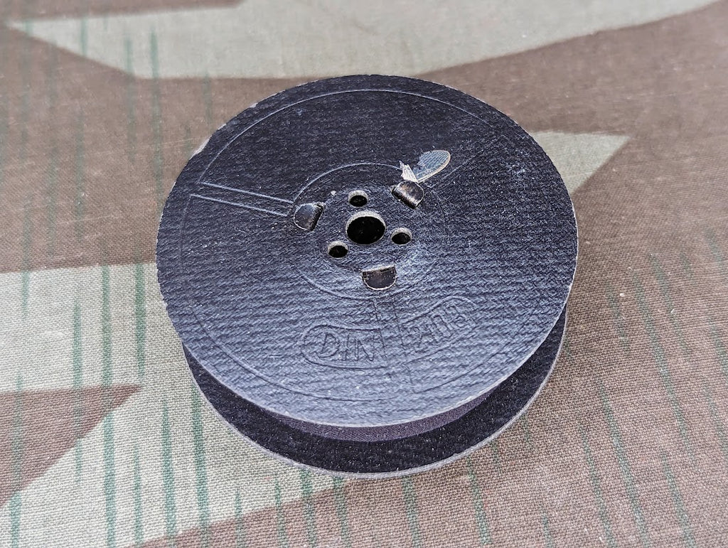German Typewriter Ribbon - Pressed Paper Spool