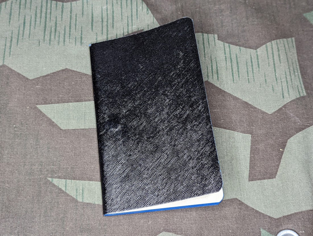 Small Black German Notebook
