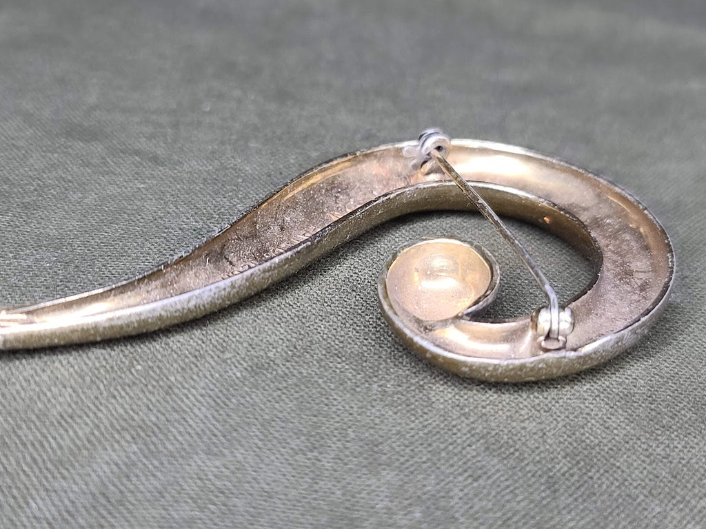 Silson Question Mark Locket Brooch