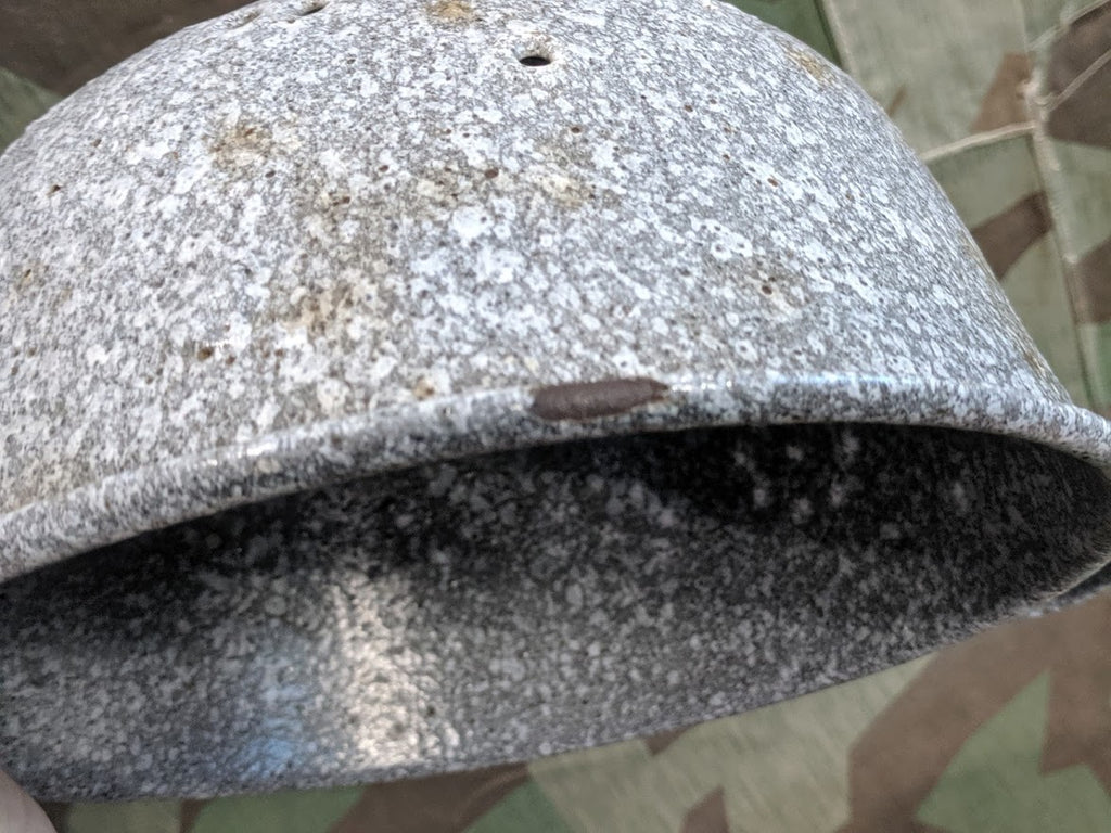 German Helmet made into a Strainer