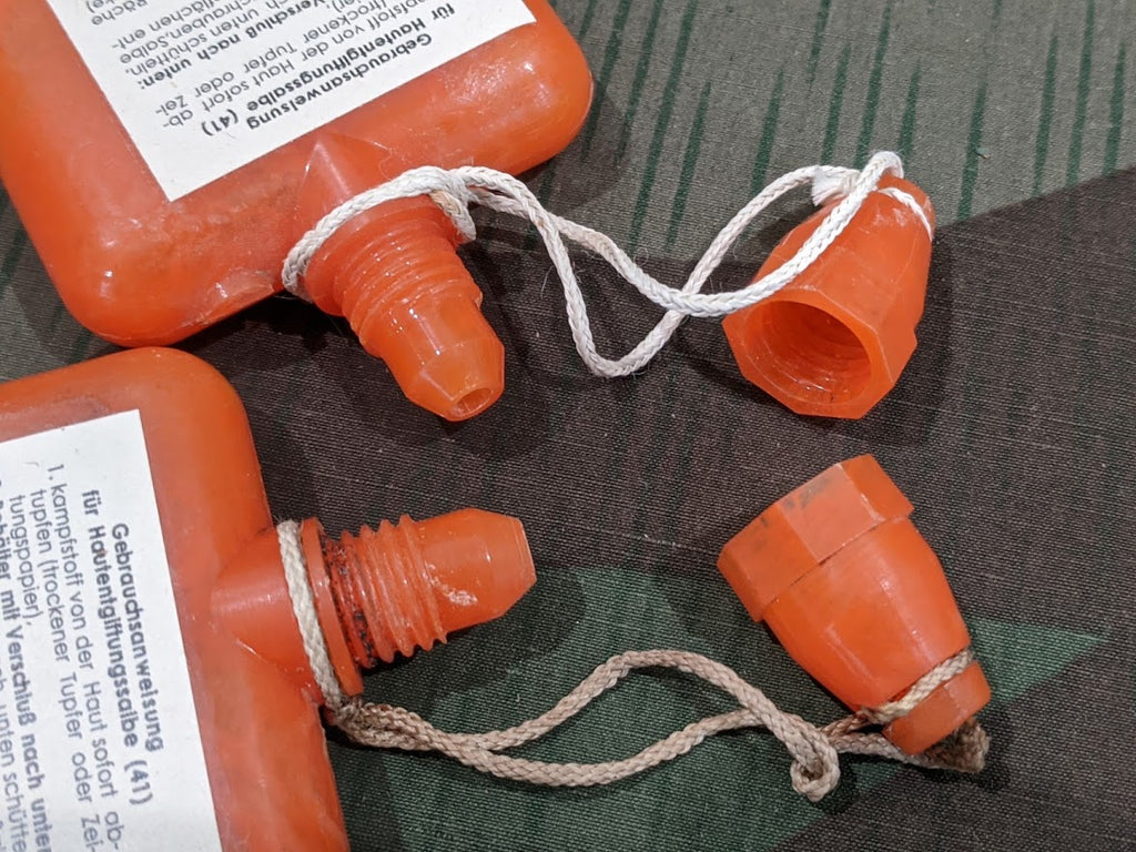 Original Gas Decontamination Bottle with Repro Label